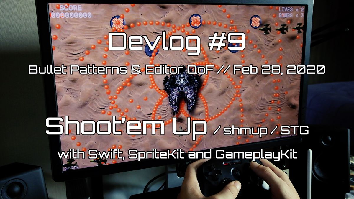 Devlog #9: Bullet Pattern Engine - Johan Steen